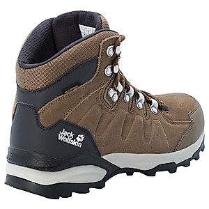 Jack Wolfskin Women's 4050871 Hiking Shoe, Brown/Apricot, 8