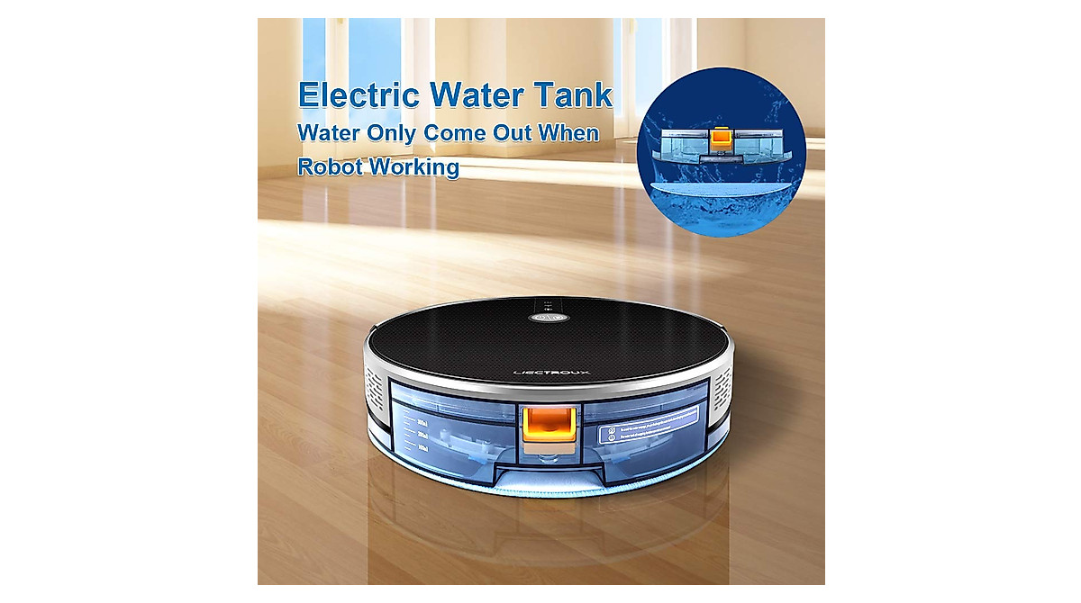 Liectroux C30B Robotic Vacuum Cleaner with 2D Mapping & 3000Pa Suction