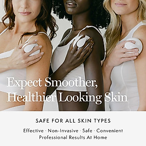 Luxene Beauty Firmaglow Body Microdermabrasion Device - Home Skin Care Tool for Anti-Aging, Skin Tightening, and Exfoliation - Diamond Surface - Spa Quality - All Skin Types