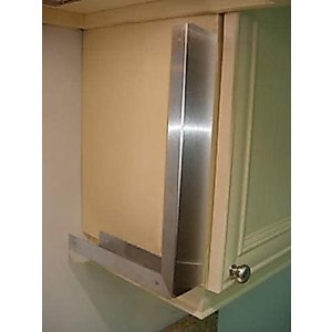 Universal Stainless Steel Over the Range L Shaped Microwave Fill Filler Kit - Fills a 36" Wide by 15-3/4" Tall Spot MF3-SS
