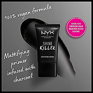 NYX PROFESSIONAL MAKEUP Shine Killer Mattifying Primer, Vegan Face Primer
