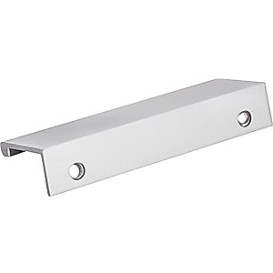 Hardware Resources Elements A500 Edgefield Collection Cabinet and Furniture Handle Pull (4" overall length, Polished Chrome)