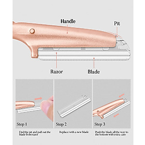 ennva Metal Razor Replacement Blades -Pack of 10