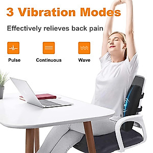 CILI Massage Chair Pad & Lumbar Support Pillow