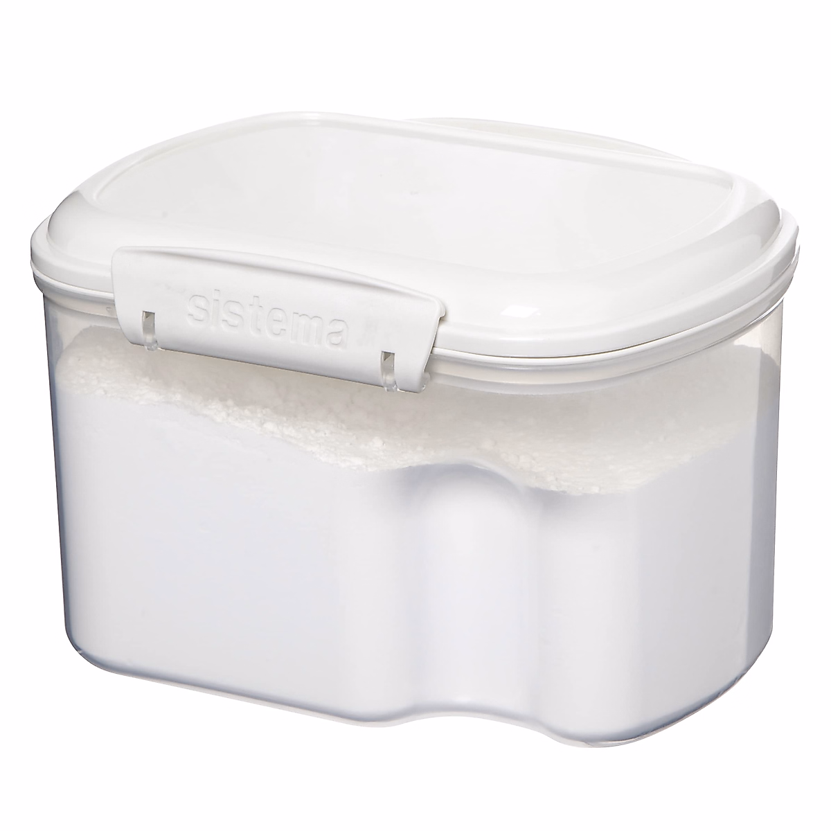 Sistema Bake It Food Storage for Baking Ingredients, Powdered Sugar Container 6.6 Cups