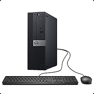 DELL Optiplex 7060 | Intel 8th Gen i5-8500 (6 Core) | 16GB 2666MHz DDR4 | 256GB Solid State Drive SSD | Win 10 Pro | Small Form Factor (Renewed)']