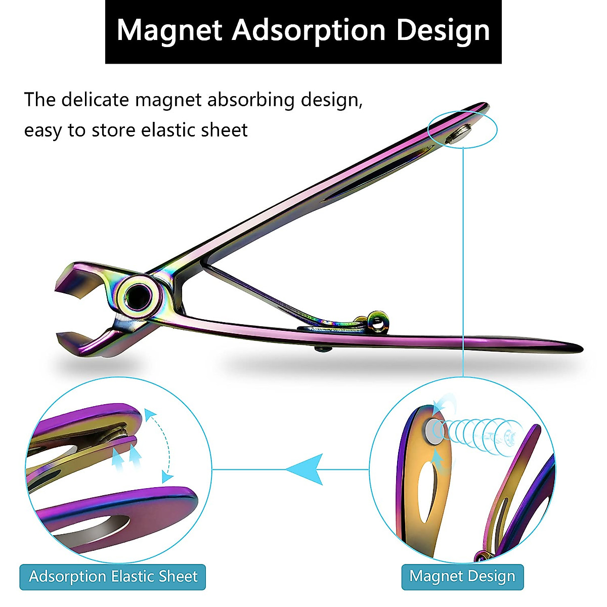 Nail Clippers for Thick Nails, Extra Wide Jaw Opening Nail Cutter for Hard Toenail, Stainless Steel Fingernail Big Toenail Trimmer with Nail File 3 Pcs Set for Large Toenail Seniors & Men & Women