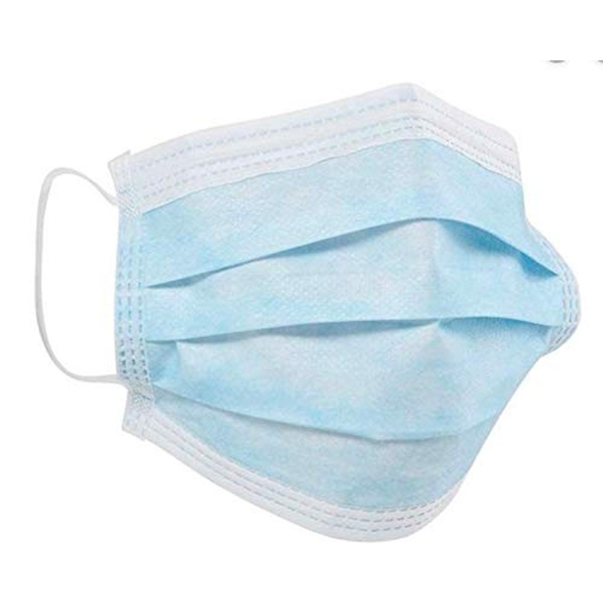 50pcs Disposable Face Másk With 3 Layer Filter With Elastic Earloop,black Gray Breathable Safety Face Scarfs Black 50 Pcs