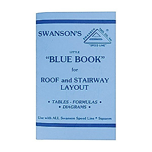 SWANSON Tool Co S0101 7 Inch Speed Square, Blue