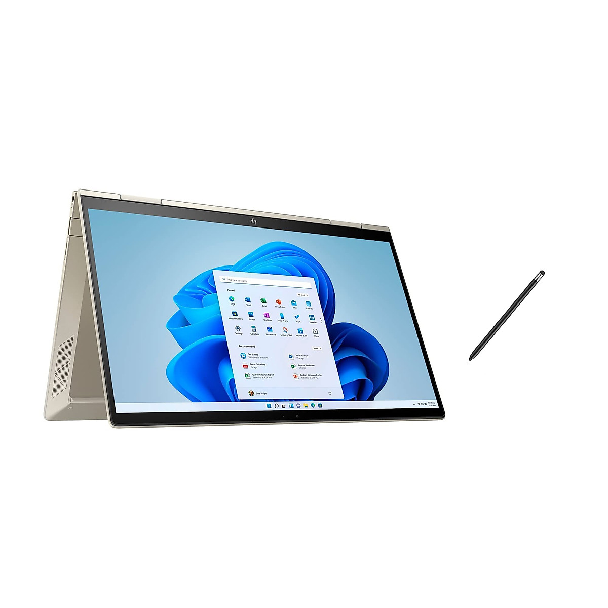 HP Envy 2-in-1 Laptop, 13.3" FHD OLED Touchscreen, Intel Evo Platform, Core i7-1165G7, Iris Xe Graphics, 8GB Memory, 1TB PCIe SSD, Backlit, Fingerprint, Thunderbolt, Win11h, with MTC Stylus Pen