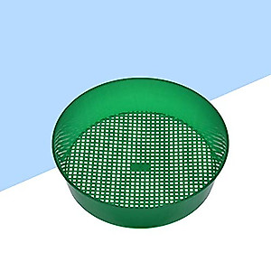 Garden Potting Riddle Garden Soil Sifter Garden soil sieve Sieve Plastic Riddle Soil Sieve Mesh Screen Gardening Seedling mesh garden sieve Tool compost sieve Soil Filter Soil Filter