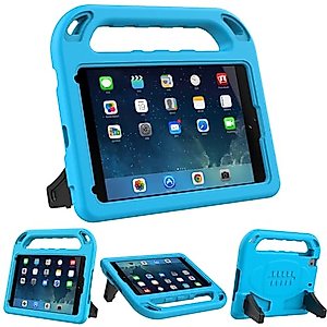 AVAWO Kids Case for iPad Mini 1 2 3 - Light Weight Shock Proof Handle Stand Kids for iPad Mini, iPad Mini 3rd Generation, iPad Mini 2 with Retina Display - Blue