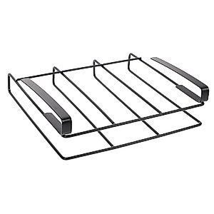 BESTonZON Stainless Steel Hanging Chopping Board Rack, Black, 20 in