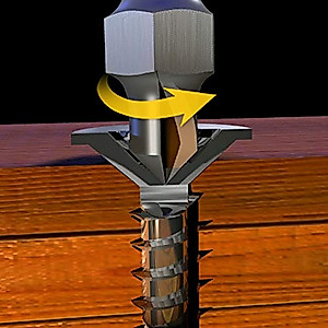 Ontel SpeedOut Cobalt Damaged Screw Extractor Kit, 4 Piece Set