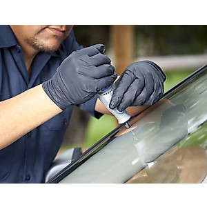 Adenna Night Angel 4 mil Nitrile Powder Free Exam Gloves (Black, Medium) Box of 100