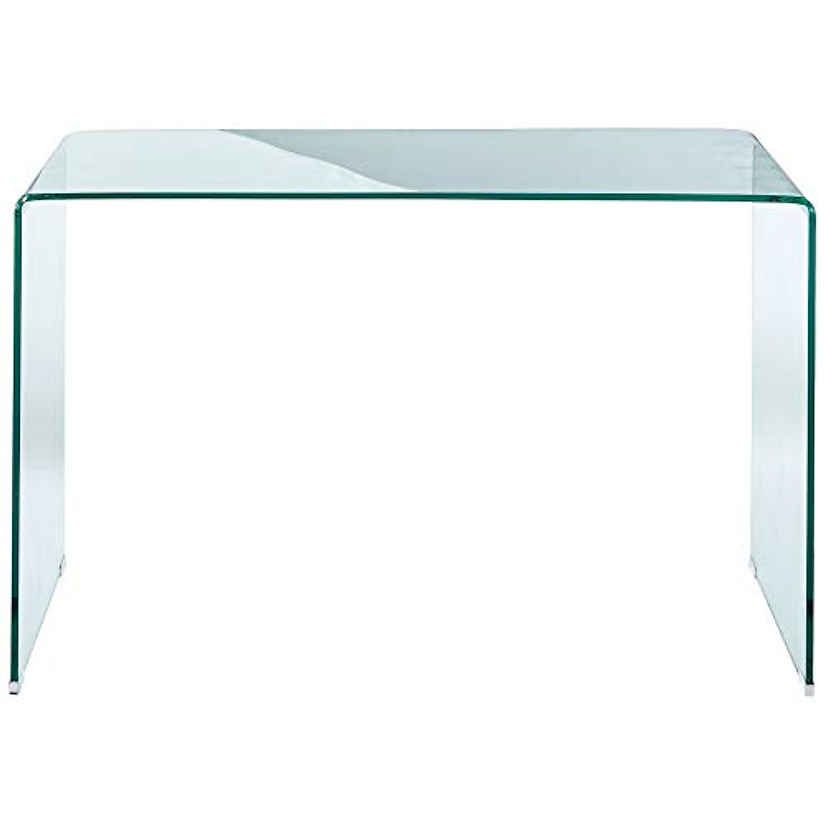 Coaster Furniture Writing Desk Clear and Chrome 801581