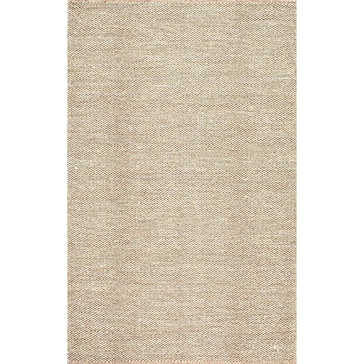 nuLOOM Alessi Solid Farmhouse Cotton Area Rug, 8' 6" x 11' 6", Beige