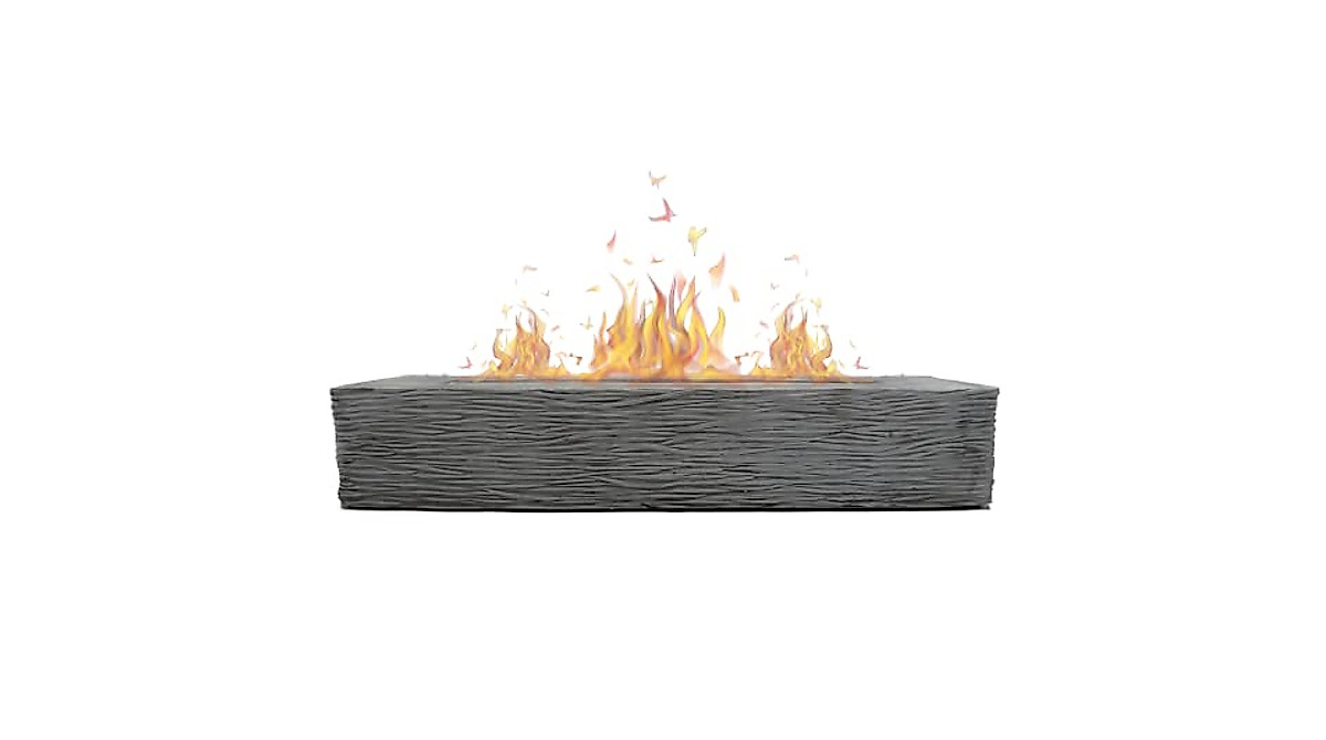 ROUNDFIRE Large Tabletop Bioethanol Fire Pit - Indoor/Outdoor