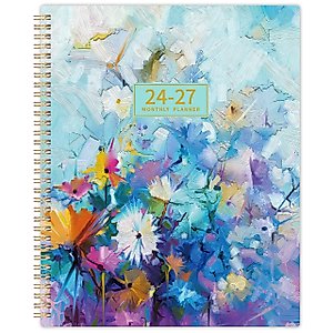 2024-2027 Monthly Planner - 3 Year Monthly Planner 2024-2027, JUL 2024 - JUN 2027, 2024-2027 Calendar Planner with 36 Monthly Tabs, Notes Pages, Inner Pocket, Great for Long-Term Planning