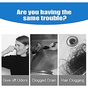 SHUCHUANG 30 Pcs 4" X 4" Disposable Shower Drain Hair Catcher, Bathroom Drain Hair Catcher,Drain Mesh Cover, Drain Mesh Strainer. Suitable for bathrooms, Laundry Rooms, bathtubs, Kitchens, Sinks