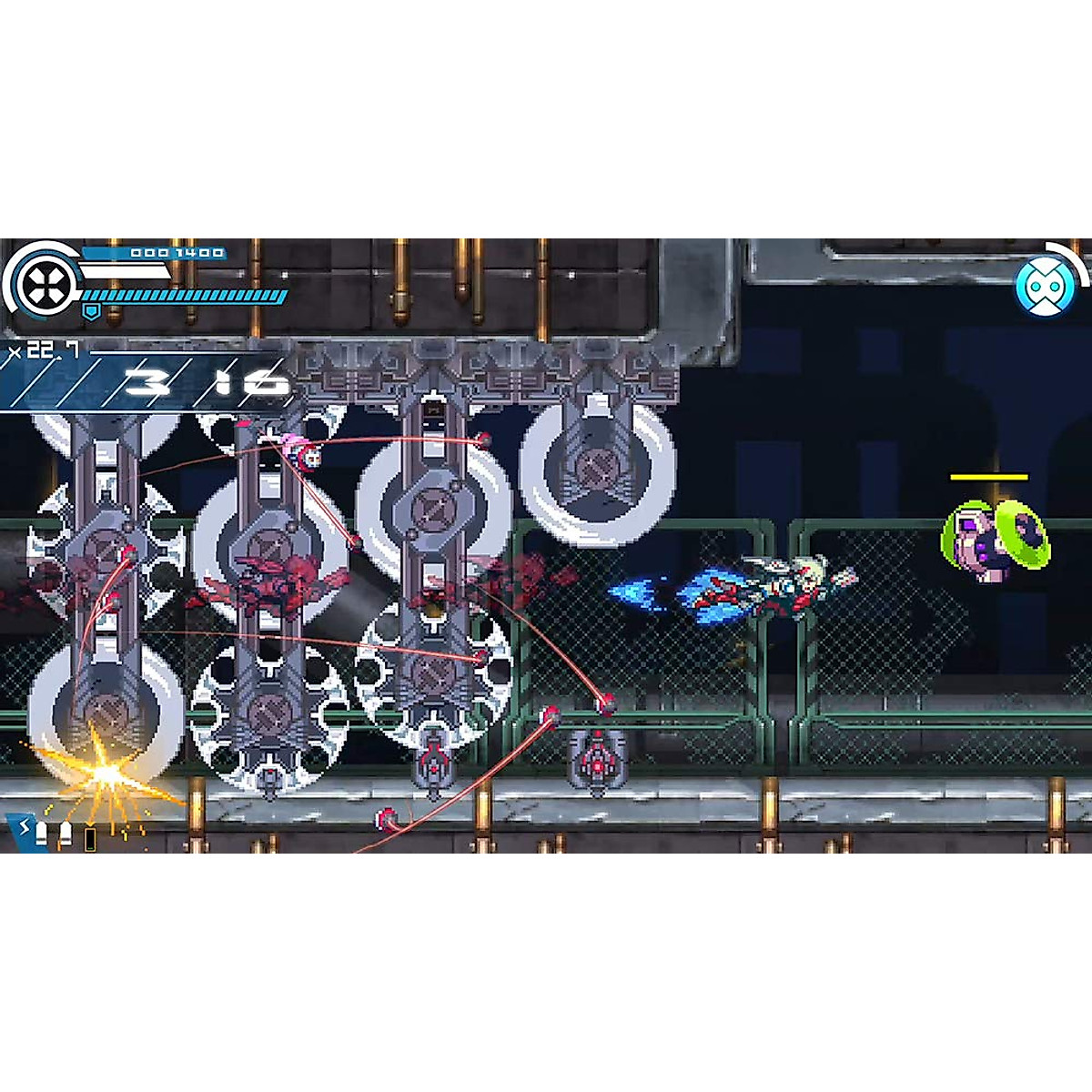 INTI CREATES GUNVOLT CHRONICLES IX NINTENDO SWITCH REGION FREE JAPANESE VERSION