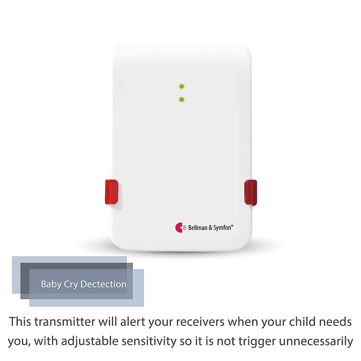 Bellman & Symfon Baby Pager Notification Solution – Baby Safety System - Smart Home Alarm with Baby Monitor Transmitter & Pager Receiver