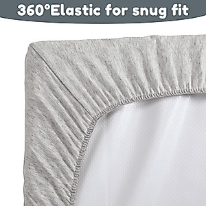 6 Pieces Baby Changing Pad Cover Soft Cotton Diaper Changing Table Sheets for Baby Boys Girls for Most Baby Changing Pads, 32'' x 16"