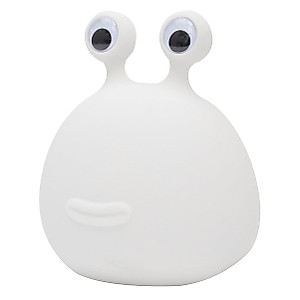 Uonlytech Cartoon Night Light Slug Silicone Bedside Sleeping Decorative Desktop Light Table Lamp for Kids Home Bedroom Baby Girls