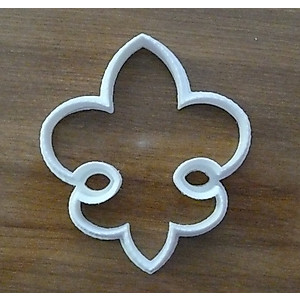 SCOUTS FLEUR DE LIS SHAPE COOKIE CUTTER MADE IN USA PR473
