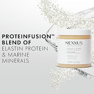 Nexxus Clean & Pure Hair Regimen Pack Shampoo, Conditioner and Scrub Detox Hair Products Sulfate Free, Silicone free, Paraben Free 3 Count