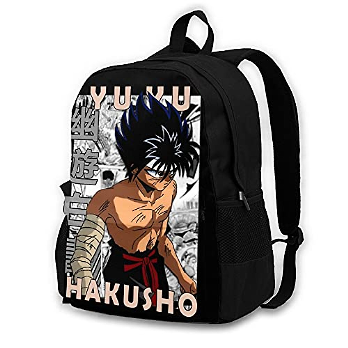 Anime Yu Yu Hakusho Hiei Backpack Unisex Waterproof 3d Print Bookbag Big Capacity Laptop Bag Travel Daypacks Suitable School Outdoor