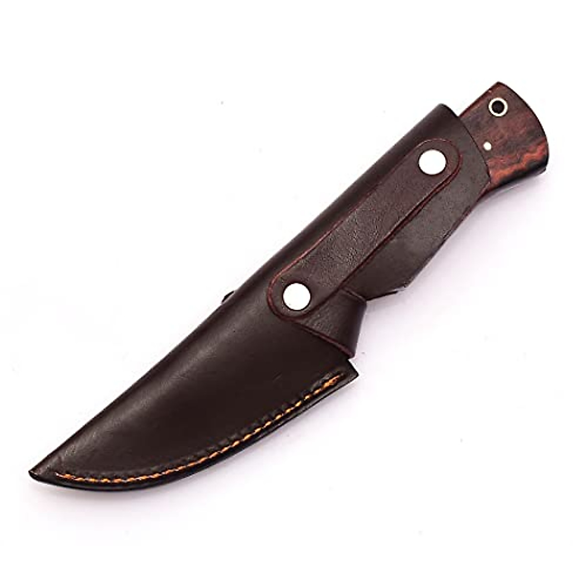 Sky Knives Handmade Fixed Blade High Carbon Steel, Damascus Hunting Knives, Bushcraft EDC Survival and Pocket Knife For Men With Sheath. (8 Inch Knife)