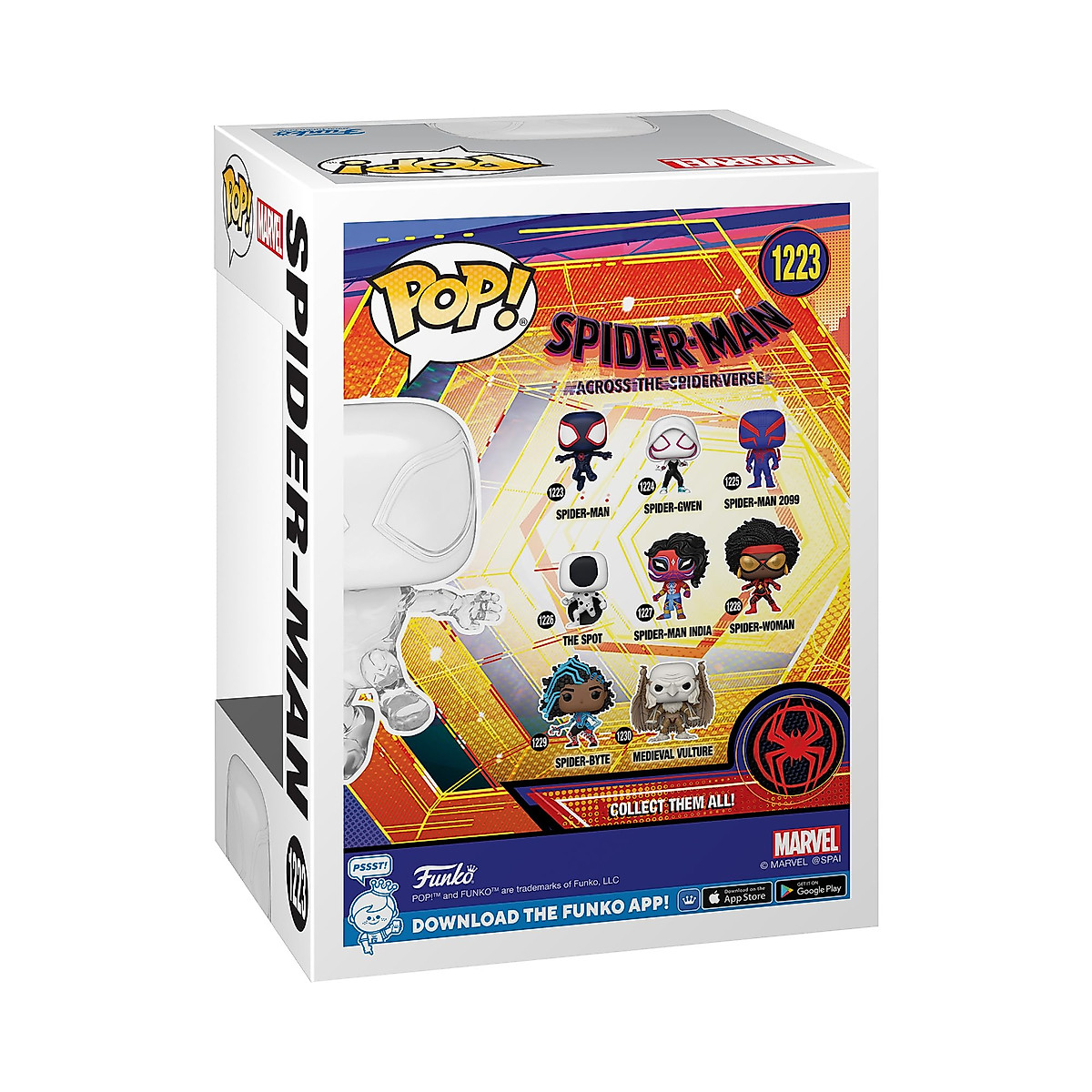 Funko Pop! Marvel: Spider-Man: Across The Spider-Verse - Spider-Man Translucent