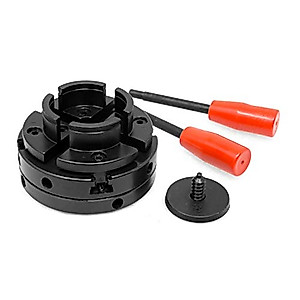 WEN LA4444 4-Inch 4-Jaw Self-Centering Chuck Set with 1-Inch x 8TPI Thread