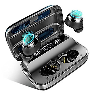 Motast Wireless Earbud, Bluetooth 5.1 Earbud 140H Playtime Bluetooth Headphones HiFi Stereo Noise Cancelling Wireless Earphones in Ear with Mic, USB-C Charging Case, IP7 Waterproof Headset for Sport