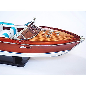 Riva AQUARAMA Wood Boat Model 21" (53 cm) Fully Assembled