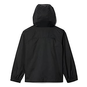 Columbia Youth Boys Glennaker Rain Jacket, Black, Medium