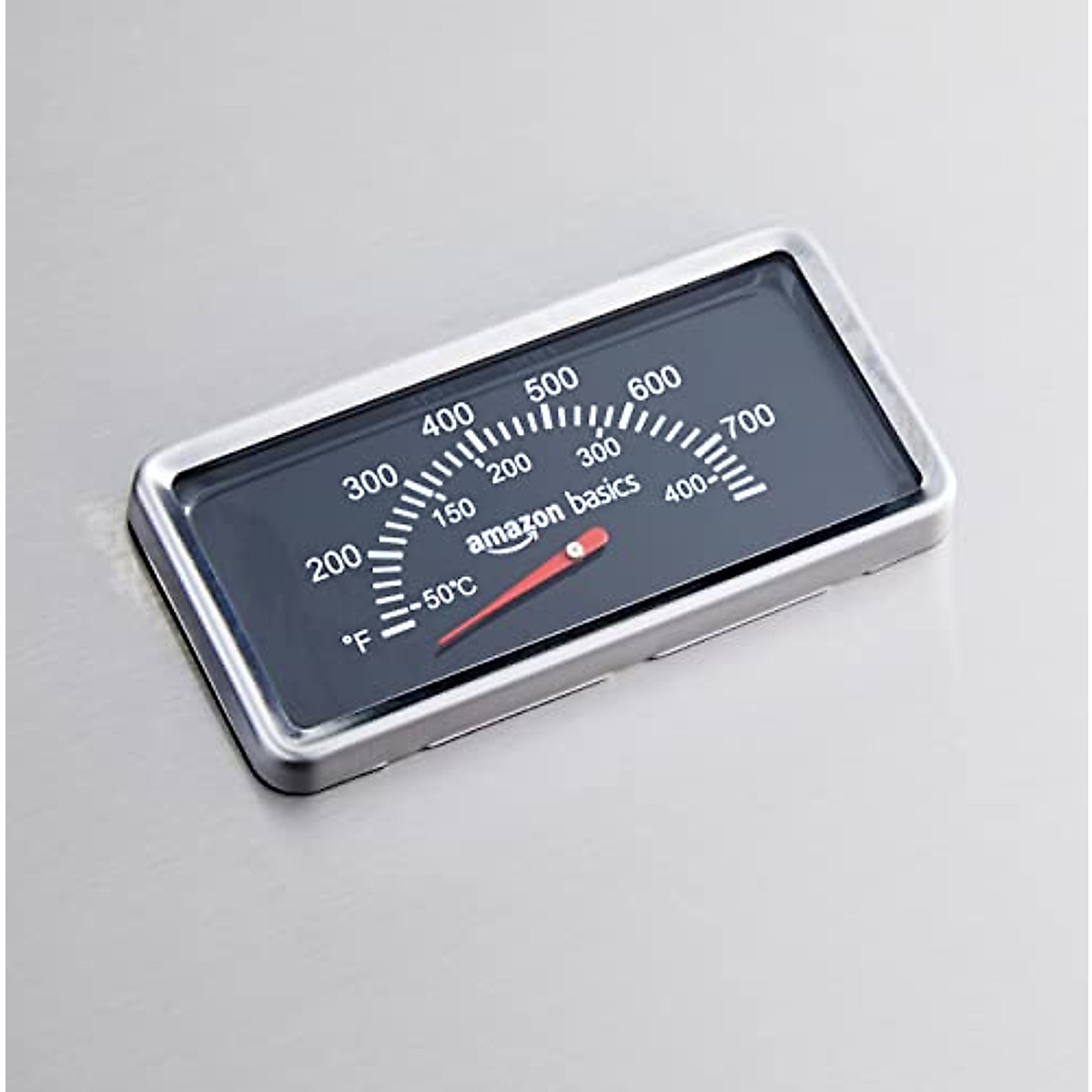 Amazon Basics Freestanding Gas Grill with Side Burner, 6 Burner (66,000 BTU)