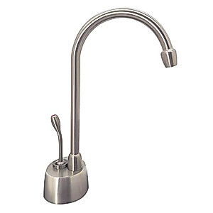 Westbrass D271-NL-07 Velosah 9" 1-Handle Hot Water Dispenser Faucet (Tank sold separately), Satin Nickel