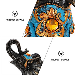 VORCOOL Wine Rack Ornament Rack Resin Individual Crafts