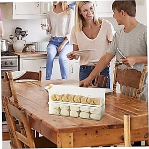 GREENADSCAPE Food Storage Containers Dividers Pasta Food Storage Box Sealing Food Boxes for Refrigerator