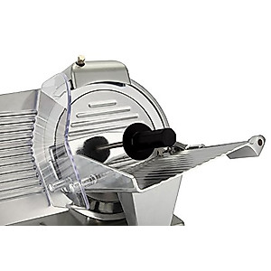 BESWOOD 10" Premium Chromium-plated Steel Blade Electric Deli Meat Cheese Food Slicer Commercial and for Home use 240W BESWOOD250