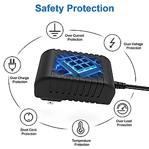 J-ZMQER AC/DC Adapter Compatible with Citizen CMP-10 CMP-10BT CMP-10BT-U5SC Mobile Thermal Printer