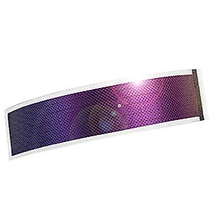 Small Flexible Thin Film Solar Power Panel Cells DIY boondocking ETFE photovoltaic 0.3W1.5V 240ma (White)