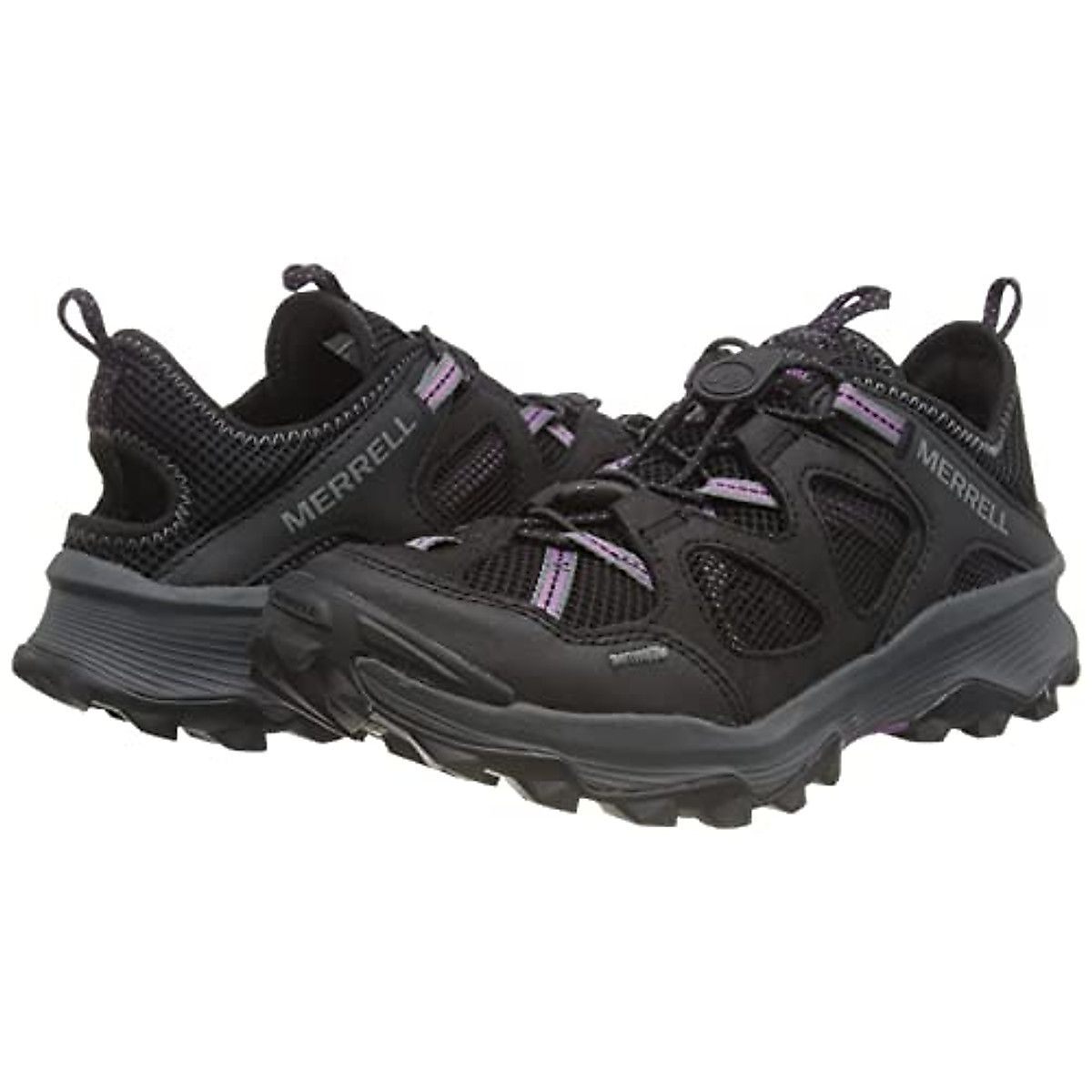 Merrell Women's Fisherman Walking Shoe, Black, 7.5