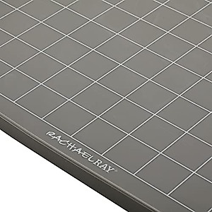 Rachael Ray Tools and Gadgets Silicone Nonstick Roasting and Baking Mat, 10 Inch x 14.75 Inch, Gray