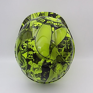 Wet Works Imaging Customized Pyramex Cap Style Green Bad Bones Club Hard Hat with Ratcheting Suspension