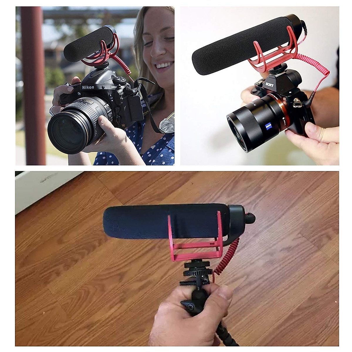Rode Deadcat Windscreen Foam for Rode VideoMic Go Camera Microphone, Indoor Mic Windshield Pop Filter by SUNMON