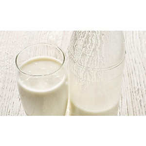 Milk Kefir POWDER Lebanese - Probiotic Milk Kefir Starter - No Maintenance - Leche de Bulgaro - Non GMO - Gluten Free - Started With A Dairy Or Water Base (4 Pack) (4 Pack (make 4L))