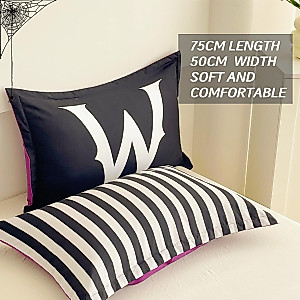 Kamisato Ayato 3-Pcs TV Duvet Cover Bedding Set with 1 Duvet Cover + 2 Pillowcases,Ultra Soft Microfiber Breathable Comforter Cover Sets,Printed Bedding Sets for Boys Girls Kids Teens 80"×90" (Full)